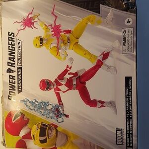 Hasbro | Toys | Power Ranger Lighting Collection Red And Yellow Rangers ...